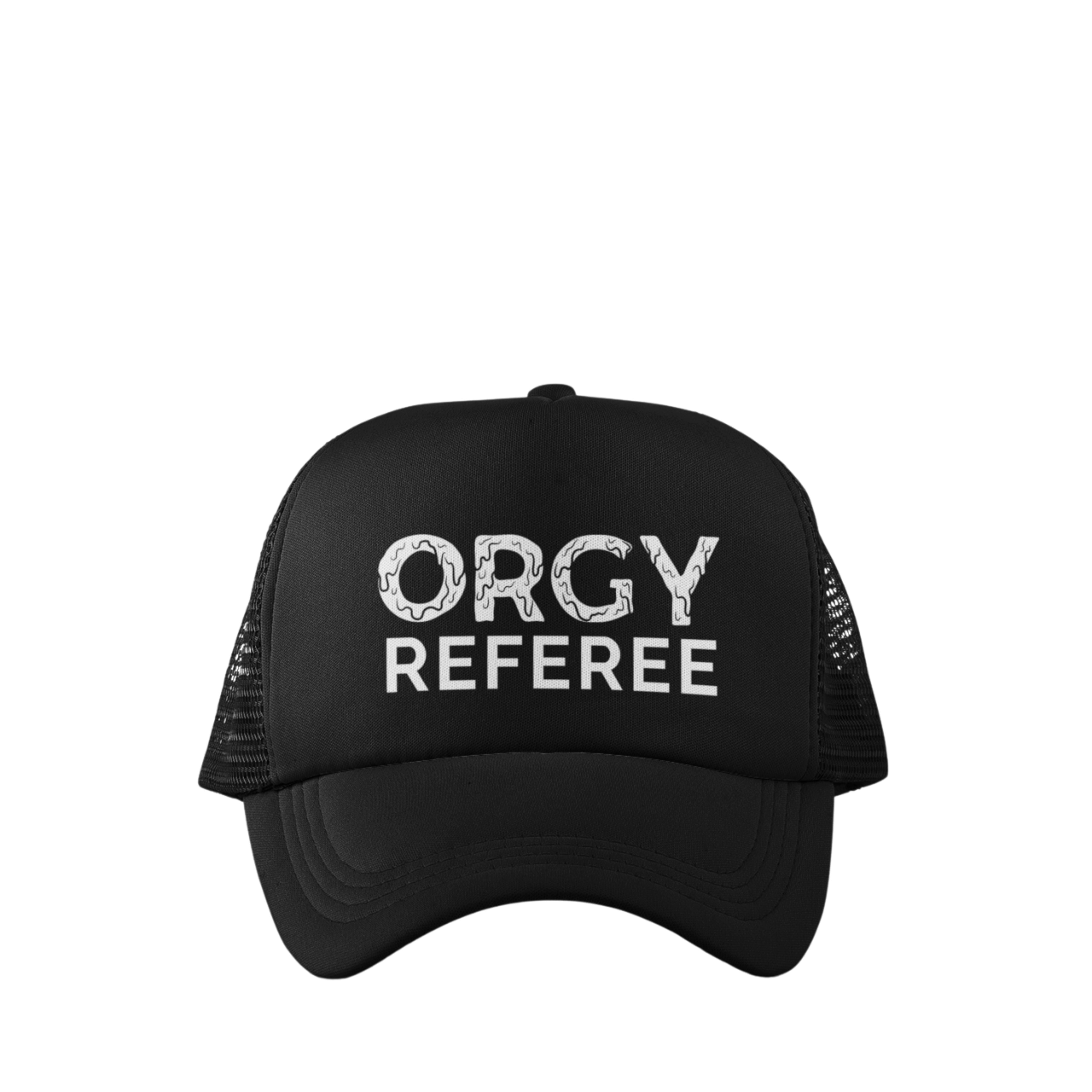 ORGY REFEREE TRUCKER HAT – Freshout Hats